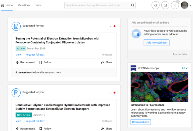 【研究者向けのSNS】ResearchGateの始め方と有効利用法5選 | 修士・博士 サバイバル術